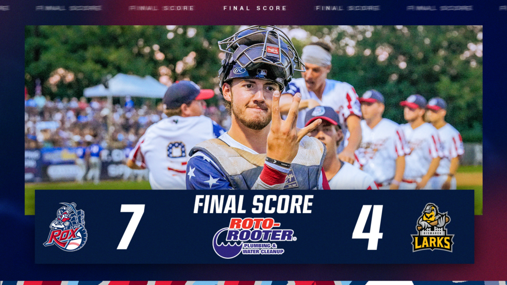Rox Take Game One in Bismarck 7-4 - St. Cloud Rox