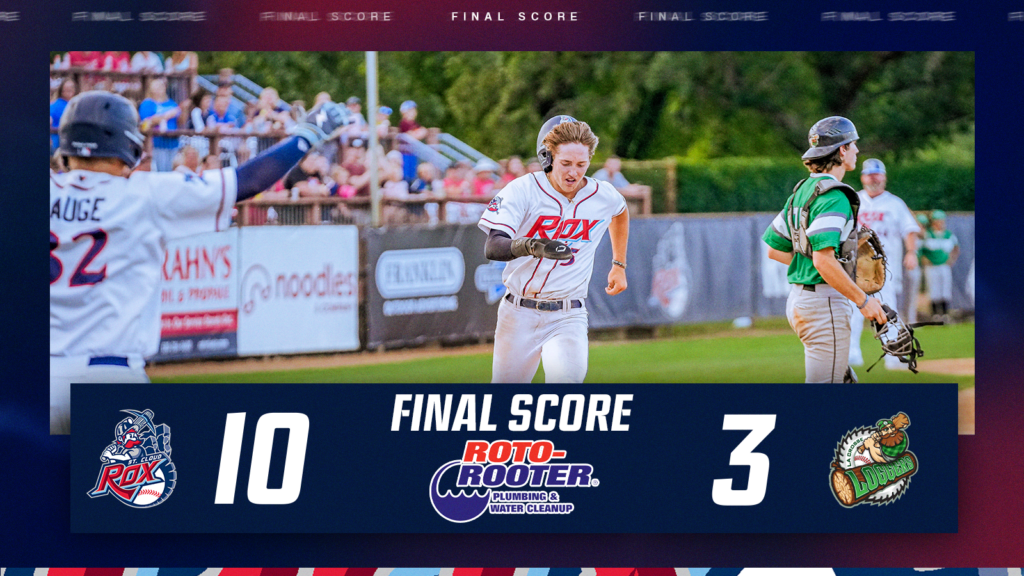 Rox Roll Over Loggers With 10-3 Win - St. Cloud Rox