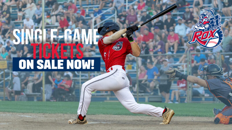 Rox Single-Game Tickets are On Sale Now! - St. Cloud Rox