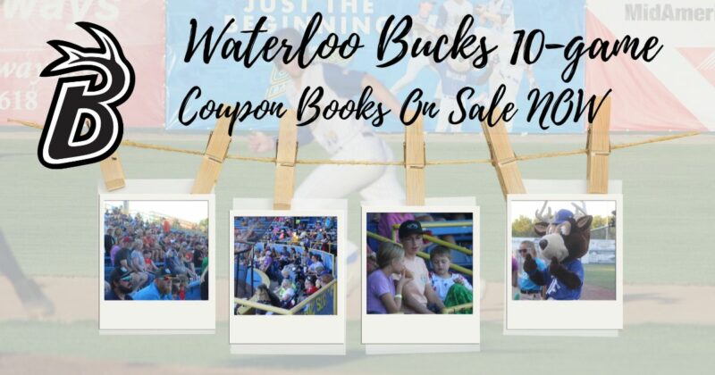2023 10-Game Coupon Books | Available Now - Waterloo Bucks