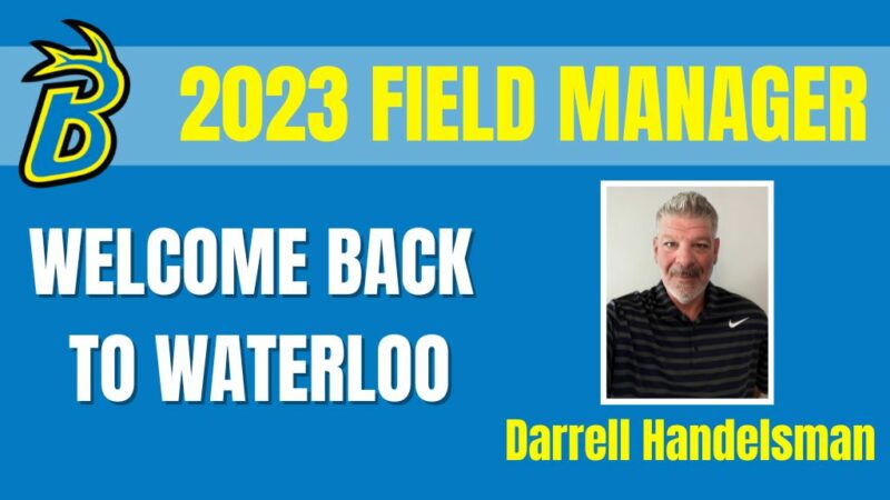 Handelsman Named Bucks Field Manager - Waterloo Bucks