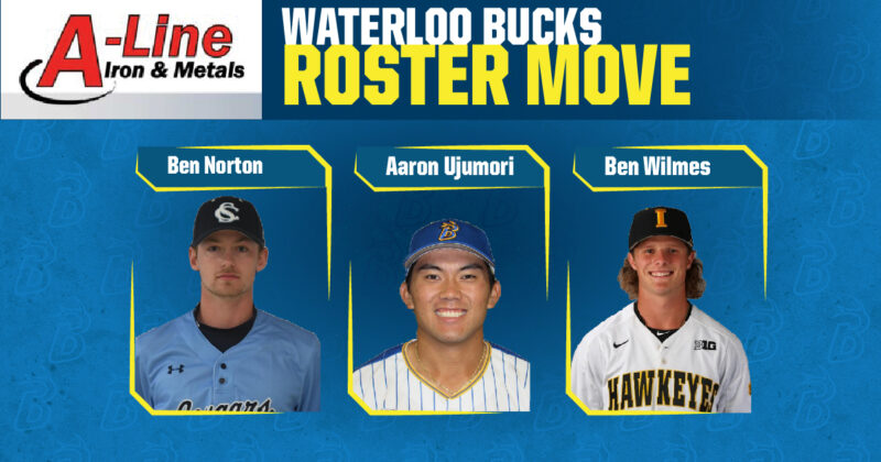 A-Line Iron & Metals Roster Move – Bucks Sign Hawkeye and JUCO Pitcher ...