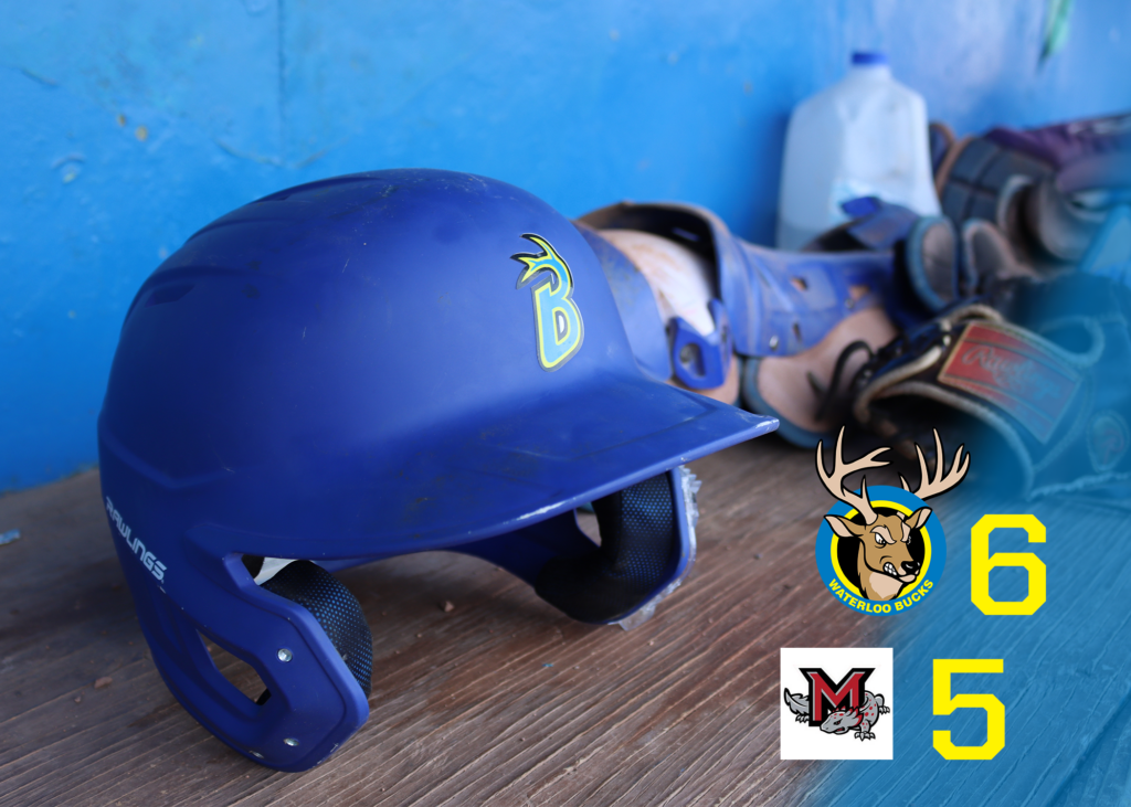 Bucks walk off the Mud Puppies to sweep the series - Waterloo Bucks
