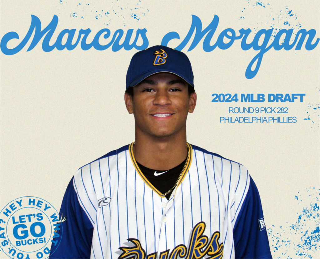 Former Buck Marcus Morgan Chosen in 2024 MLB Draft - Waterloo Bucks