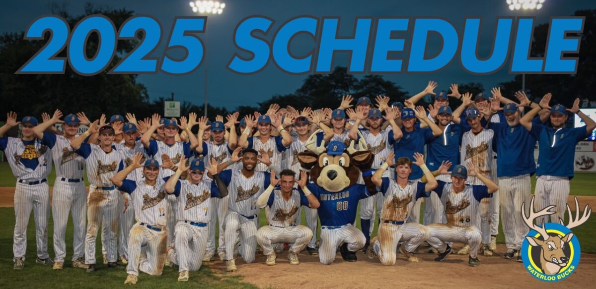Bucks Release 2025 Schedule - Waterloo Bucks