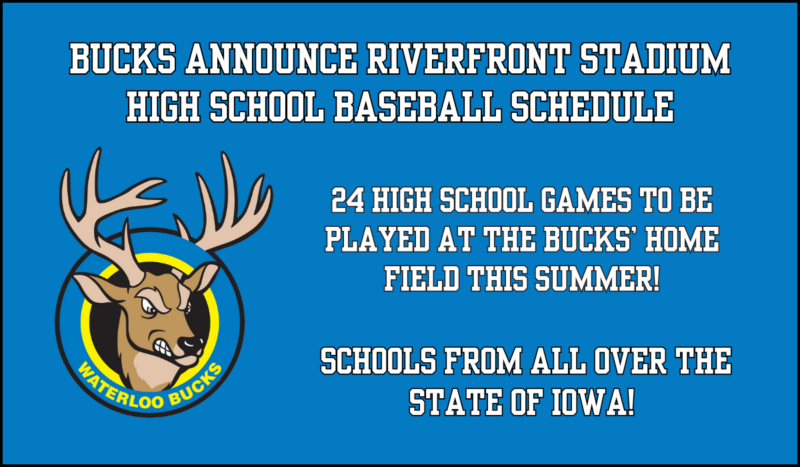 Bucks Announce 2025 Riverfront Stadium High School Baseball Schedule ...