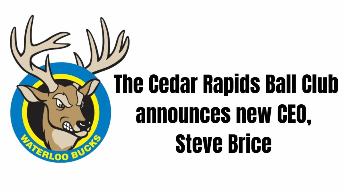 Steve Brice Appointed New CEO of the Cedar Rapids Ball Club - Waterloo ...